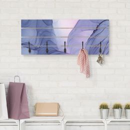 Bilderwelten Wandgarderobe Meliertes Violett