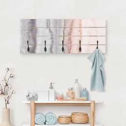 Bilderwelten Wandgarderobe Spiel der Farben Meeresrauschen im Nebel