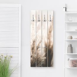 Bilderwelten Wandgarderobe Pampasgras im Schatten