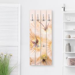 Bilderwelten Wandgarderobe einzigartig Blumen Landhaus Flurgarderobe - Pastellfarbener Bl&uuml;tenstrau&szlig; - Deko Garderobenpaneel Flur