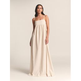 St MRLO Kleid 'ASTER MAXI DRESS' Damen Größe 34 hellbeige Winterkleid