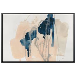 Leinwandbild Abstrakt Azurit III