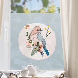 Bilderwelten Fensterfolie Lisa Dolson - Vogel im Fr&uuml;hling II