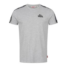 Lonsdale T-Shirt 'Brindister' Herren Gr&ouml;&szlig;e M grau / hellgrau / schwarz