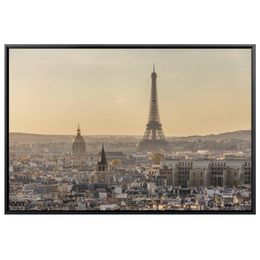 Leinwandbild Paris im Morgengrauen