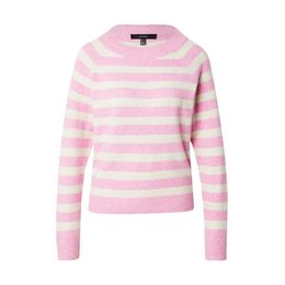 V&eacute;ro Moda VERO MODA Pullover 'VMDoffy' Damen Gr&ouml;&szlig;e S pastellgelb / fuchsia
