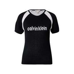 Calvin Klein Jeans Pullover Damen Gr&ouml;&szlig;e XXL schwarz / wei&szlig;