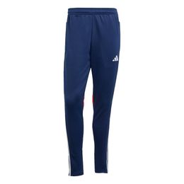 adidas Performance Sporthose 'Tiro 25 Essentials' Herren Gr&ouml;&szlig;e S dunkelblau / rot / wei&szlig;