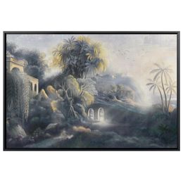 Leinwandbild Tropische Fantasy Landschaft