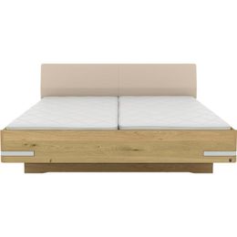 Musterring Holzbett »Savona, Bettgestell, Bettrahmen, teilmassiv Bianco-Eiche« Belastbarkeit 220 Kg, 4-fache Liegehöhenverstellung, MADE IN...