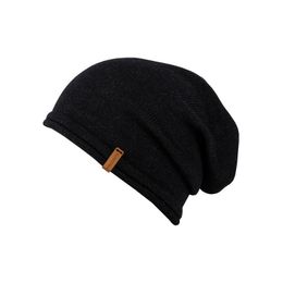 Chillouts Beanie »Leicester Hat« wärmend, aus Merinowolle mit edlem Look & weicher Haptik schwarz