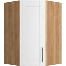 KOCHSTATION Eckh&auml;ngeschrank &raquo;KS-Ahus&laquo; Breite 60 x 60cm braun