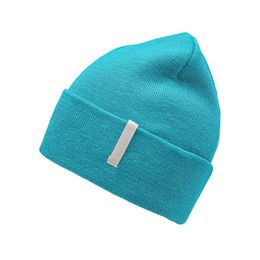 Chillouts Strickmütze »Monty Hat« aus Leinen-Baumwollmix mit verstellbarer Passform & natürlichem Look aqua