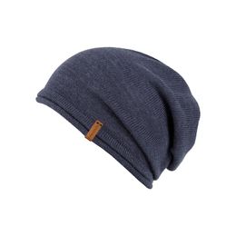 Chillouts Beanie »Leicester Hat« wärmend, aus Merinowolle mit edlem Look & weicher Haptik blue