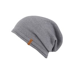 Chillouts Beanie »Leicester Hat« wärmend, aus Merinowolle mit edlem Look & weicher Haptik hellgrau