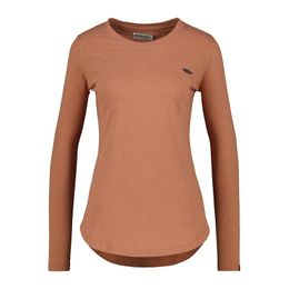 alife and kickin ALIFE & KICKIN Langarmshirt &raquo;Damen LeaAK A&laquo; italian clay melange XS XS Trendfarbe gef&auml;llig? LeaAK A das sportlich feminine Damen Longsleeve von...