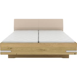 Musterring Holzbett »Savona, Bettgestell, Bettrahmen, teilmassiv Bianco-Eiche« Belastbarkeit 220 Kg, 4-fache Liegehöhenverstellung, MADE IN...