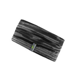 Chillouts Stirnband »Minto Headband« mit dynamischem Print & schnelltrocknendem Funktionsmaterial black-grey