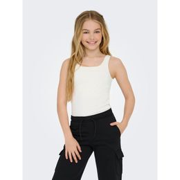 KIDS Only Tanktop »KOGEA S/L 2-WAYS TOP JRS NOOS« in cleaner Optik Cloud Dancer 158/164 158/164 Top von KIDS Only für Mädchen