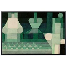 Leinwandbild Kunstdruck Paul Klee - Schleusen