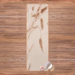 Bilderwelten Yogamatte Kork Zartes Glanzgras Gymnasitkmatte Pilatesmatte Yoga Matte aus Kork rutschfest Korkmatte