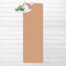 Bilderwelten Yogamatte Kork Kork Natur Gymnasitkmatte Pilatesmatte Yoga Matte aus Kork rutschfest Korkmatte