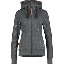 ALIFE & KICKIN Kapuzensweatjacke »Damen PalinaAK B« moonless L L PalinaAK die neue sportive Damensweatjacke von alife and kickin