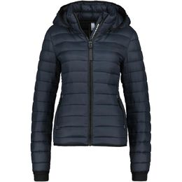 alife and kickin ALIFE & KICKIN Steppjacke »Damen NadjaAK A« marine S S Trendige & leichte Damen Steppjacke mit abnehmbarer Kapuze
