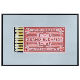 Leinwandbild Grand Budapest Hotel Streichholzschachtel
