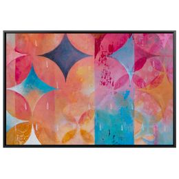 Leinwandbild Vintage Sterne und Ornamente