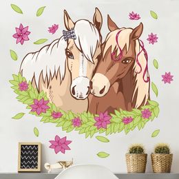 Bilderwelten Wandtattoo Tiere modern selbstklebend Wandaufkleber - NICI - Soulmates - Diamond & Velvet - Wandsticker Kinderzimmer Baby M&auml;dchen Jungen