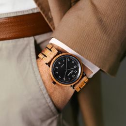 Waidzeit Whisky Black Holzig Herrenuhr