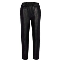 Arma Lammleder-Joggerhose, 40 - Schwarz, aus Leder