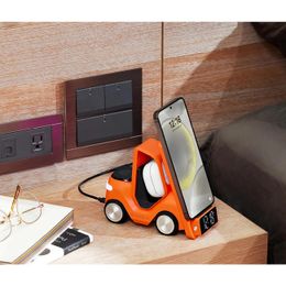 Qi-Lade-Stapler, Orange