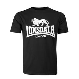 Lonsdale Shirt male Black size M