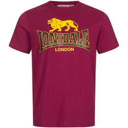 Lonsdale Shirt 'Taverham' male Red size XXL