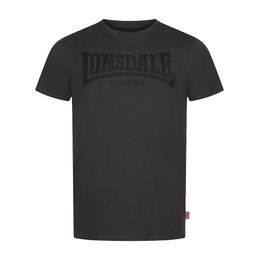 Lonsdale T-Shirt 'Kai' Herren Gr&ouml;&szlig;e XL anthrazit / schwarz