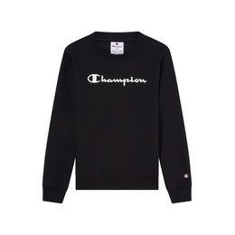 Champion Authentic Athletic Apparel Sweatshirt Damen Gr&ouml;&szlig;e L schwarz / wei&szlig;