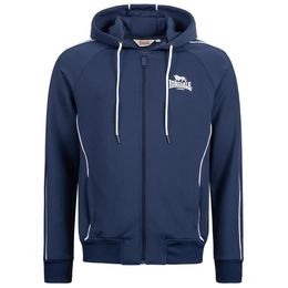 Lonsdale Zip-Up Hoodie 'Achavanich' male Blue size XL