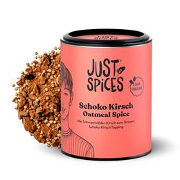 Just Spices Schoko Kirsch Oatmeal Spice - Gewürzmischungen | 100% natürliche Zutaten | Gewürzsets | Geschenkideen