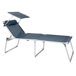 Berger Sonnenliege XL blau - Liegen