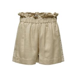 Only Shorts 'Viva' Damen Gr&ouml;&szlig;e 34 creme / dunkelbeige