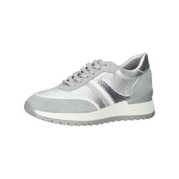 Geox Sneaker Damen Gr&ouml;&szlig;e 40 hellgrau / silber