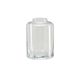HOME STORY Vase transparent/klar Glas Ma&szlig;e (cm): H: 18 &Oslash;: 12.5 &raquo; M&ouml;bel Kraft