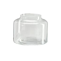 HOME STORY Vase transparent/klar Glas Ma&szlig;e (cm): H: 16 &Oslash;: 21.0 &raquo; M&ouml;bel Kraft
