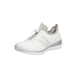 Rieker Sneaker Damen Gr&ouml;&szlig;e 39 beige / grau / wei&szlig;