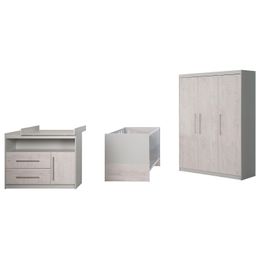 Roba Kinderzimmerset »Maren 2« - Bett, Wickelkommode, Schrank