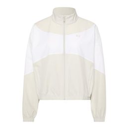 Under Armour Sportjacke 'Rival' Damen Gr&ouml;&szlig;e XS beige / wei&szlig;