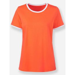 Heine Shirt female Orange size 34