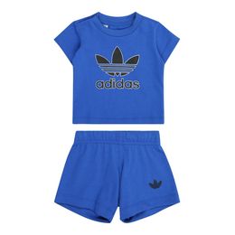 adidas originals Set Jungen Größe 86 blau / schwarz / weiß